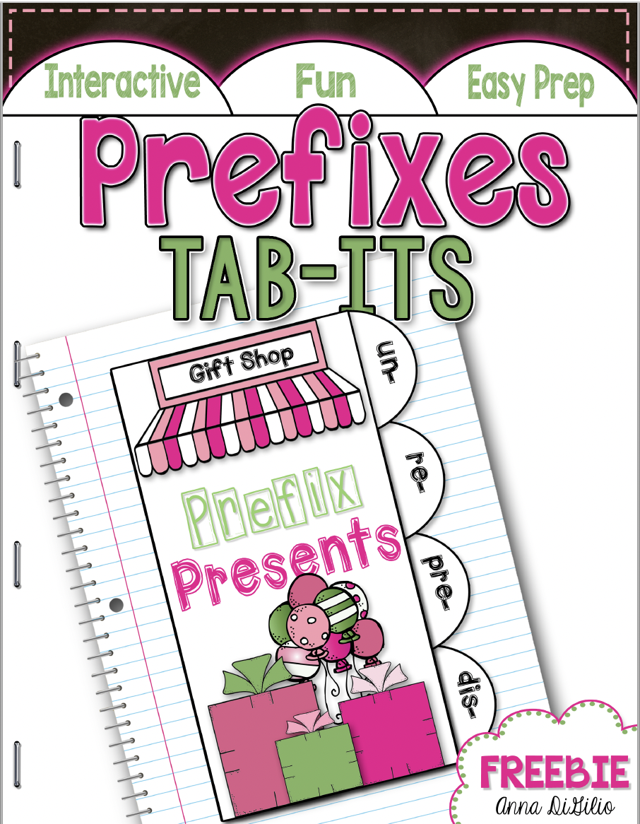 Prefixes Tab-Its® Freebie